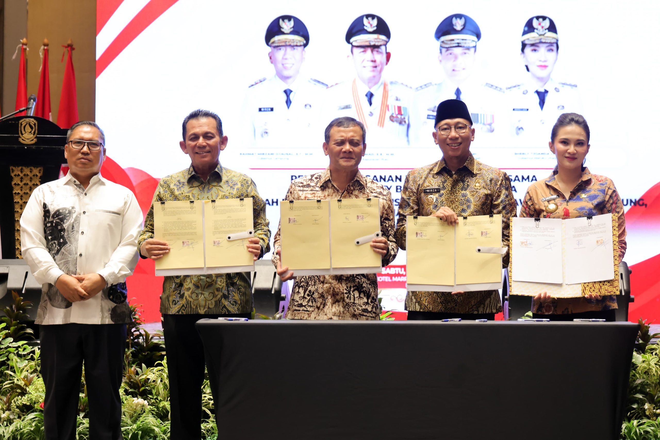 Ansar Teken MoU Bersama Tiga Gubernur di Batam - prokepri.com