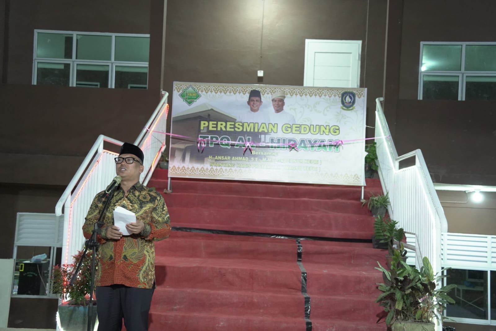 Gedung TPQ Al-Hidayah Batam Diresmikan - prokepri.com