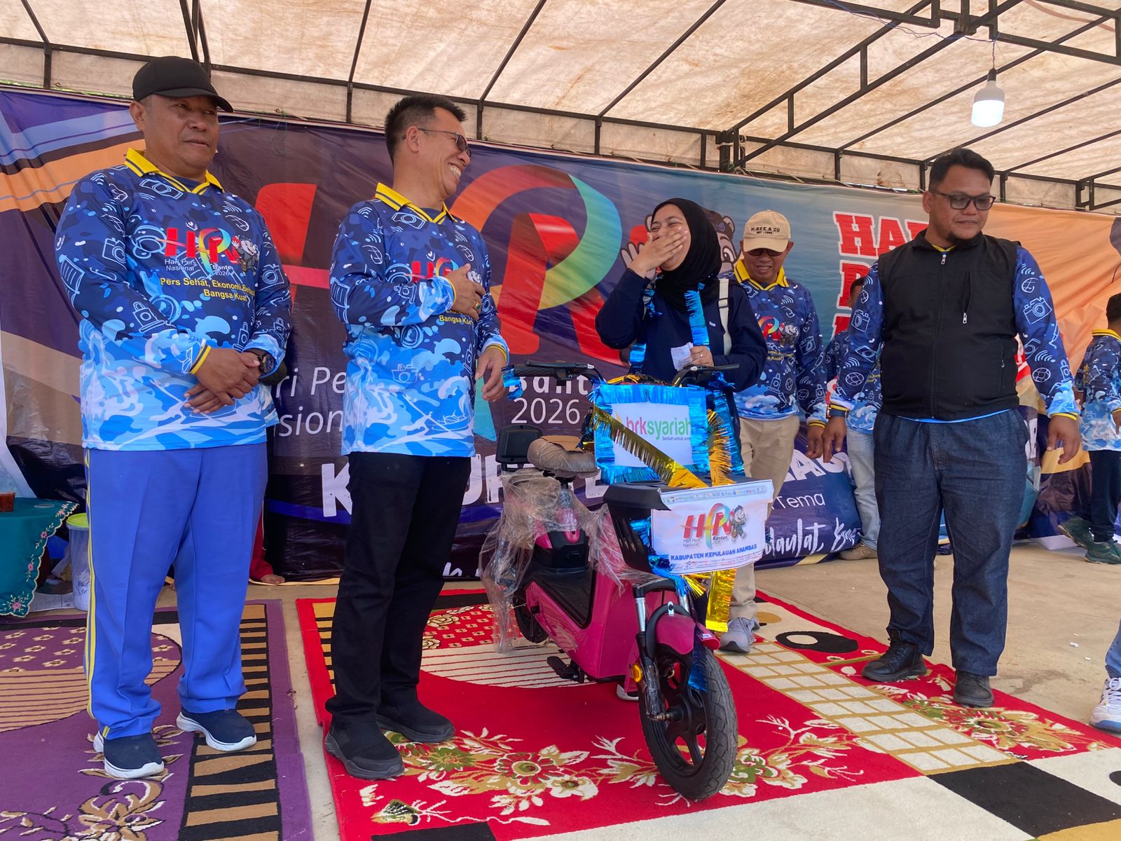 Perwakilan Lion Air Grup Raih Sepeda Listrik di Perayaan HPN 2026 di ...
